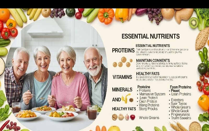 Essential Nutrients every senior needs for health